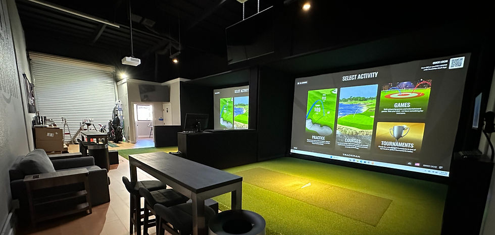 Indoor Golf Simulator | Fairway Factory | Huntington Beach