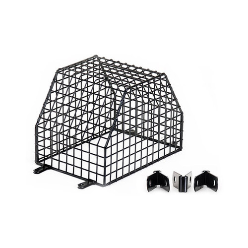 hinged cctv camera cage | security light | detector cage | Saturn