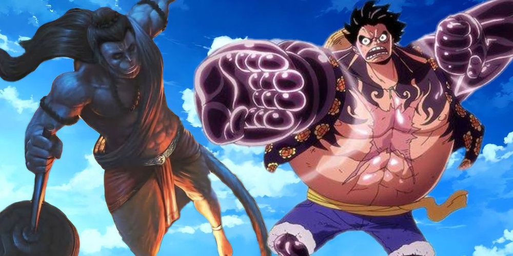 The Hindu God That Inspired Luffy's Gear Four Transformation