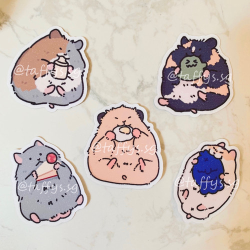 Taffy & Friends Sticker Set | Taffy's