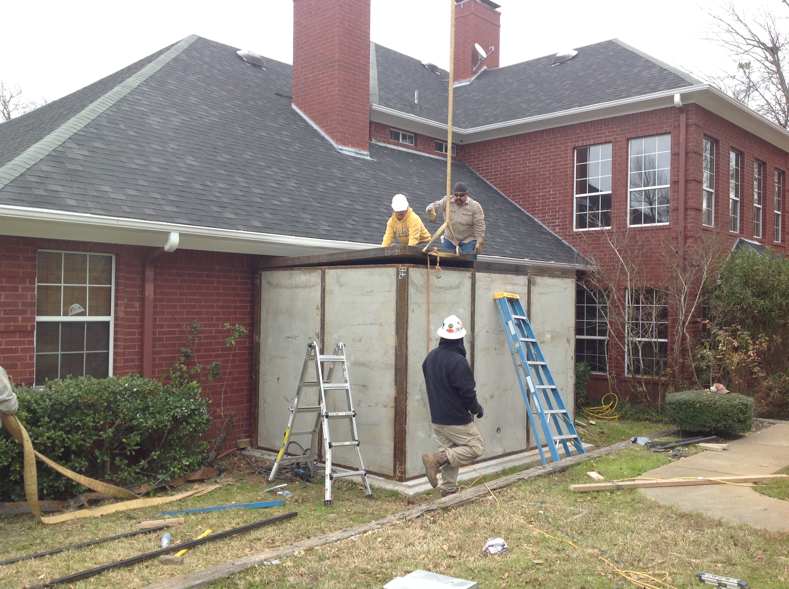 Tornado Shelters- Concrete Steel Above Ground- Forever Safe Shelters