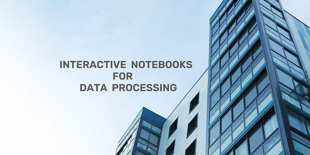 Interactive Notebooks for Data processing