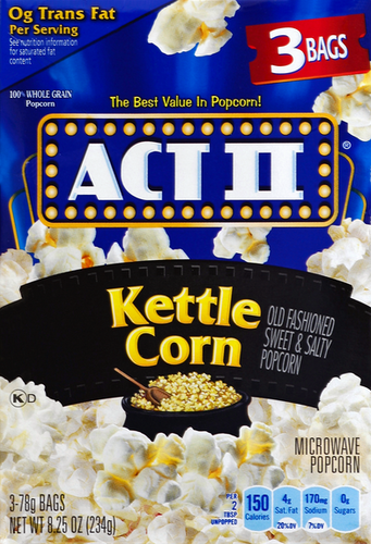 ACT II Popcorn Kettle Corn | Công Ty Nguyễn Phạm