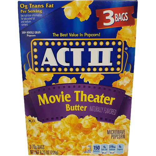 ACT II Popcorn Movie Theater Butter | Công Ty Nguyễn Phạm