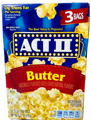 ACT II Popcorn Butter | Công Ty Nguyễn Phạm