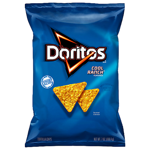 Snack Doritos Cool Ranch Flavored Tortilla Chips 198.4g (7oz) | Công Ty ...