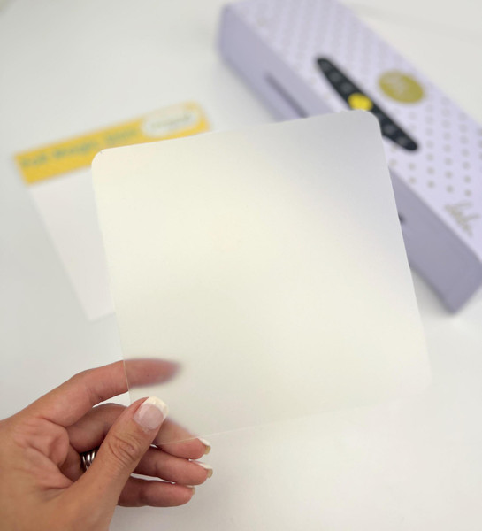 Using a Quad Stencil to Create Multiple Wedding Cards