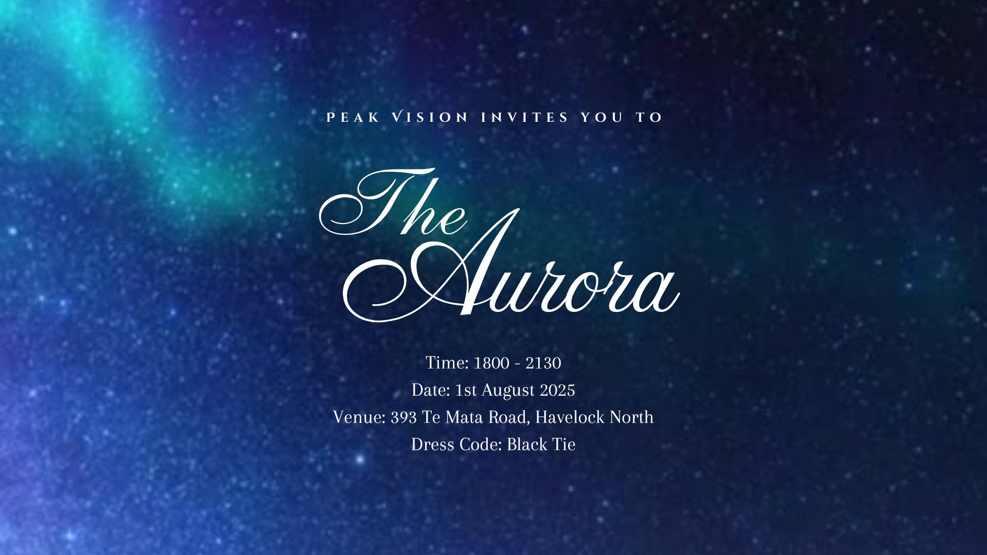 The Aurora | Peak Vision Church