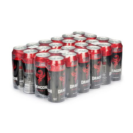 DRAGON ENERGY RED 500ML CAN X 24 | Booze Town