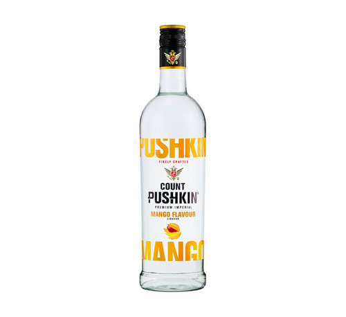 COUNT PUSHKIN MANGO VODKA 750ML | Booze Town