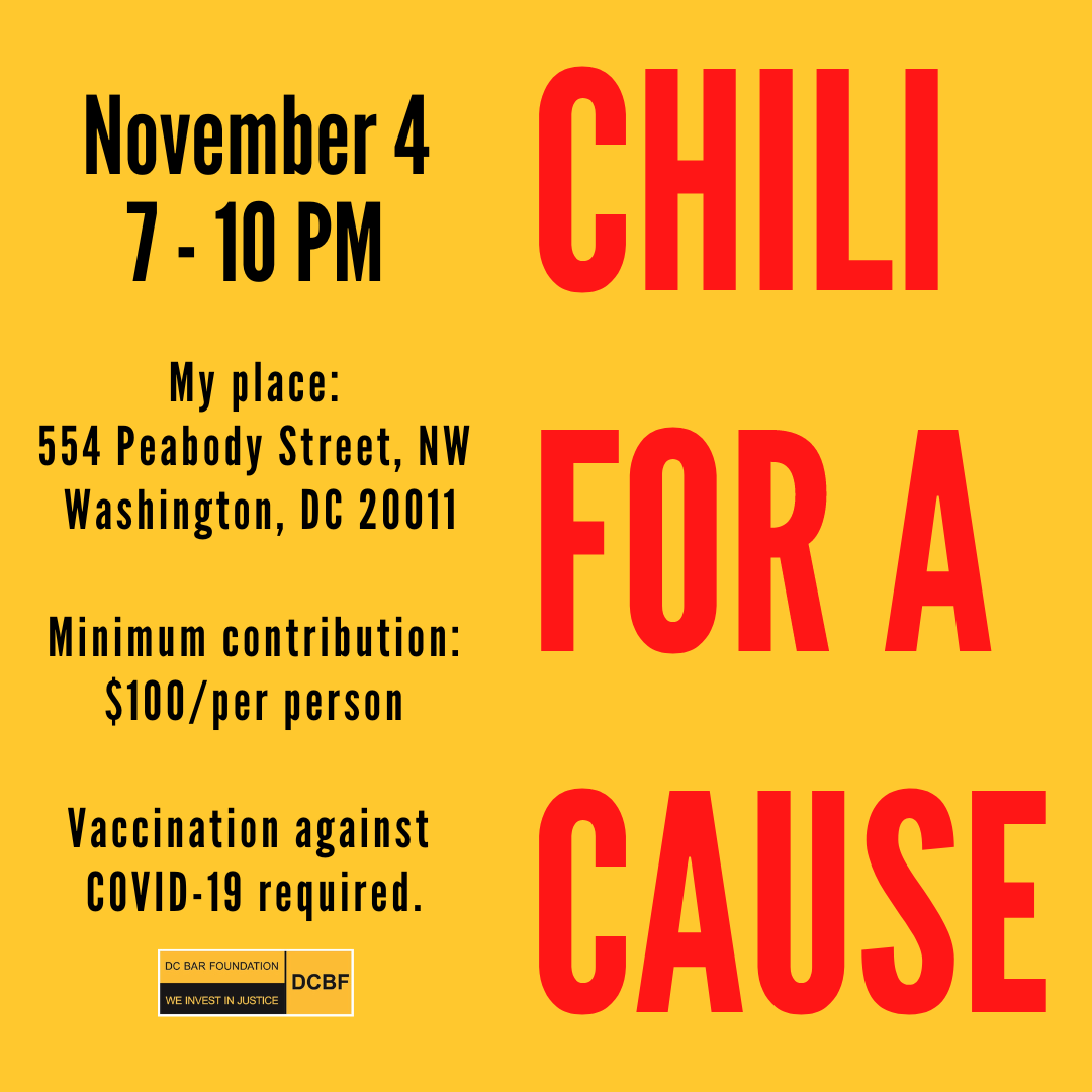 Chili for a Cause 2023 | DC Bar Foundation