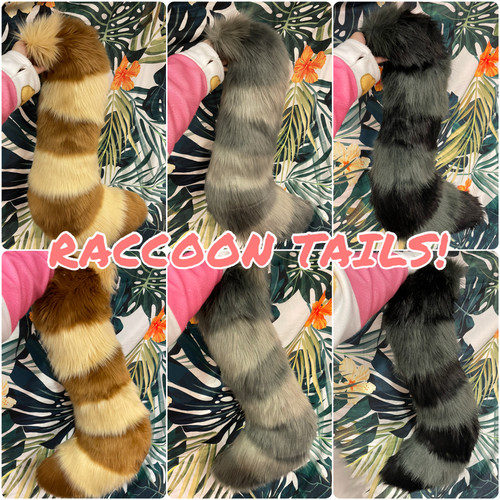 Raccoon Tail- MADE TO ORDER | Westscustomcreations