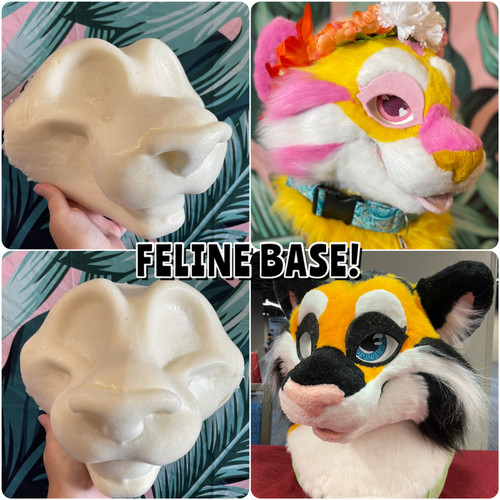 Feline Fursuit Headbase- MADE TO ORDER | Westscustomcreations