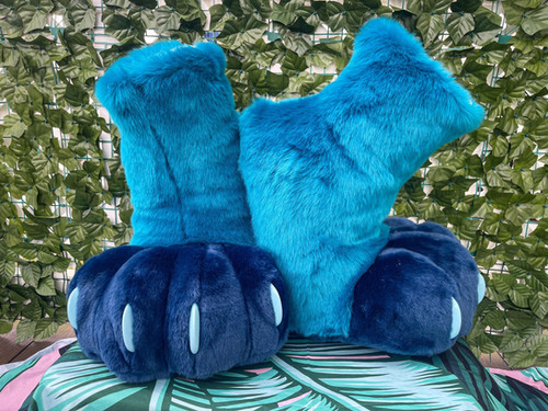 Custom Digi Fursuit Feetpaws- MADE TO ORDER | Westscustomcreations