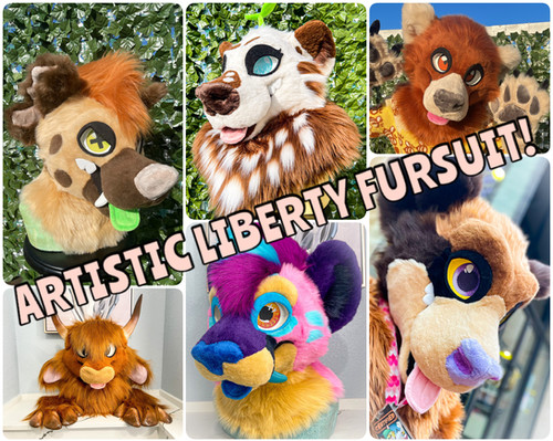 Artistic Freedom Fursuit Head! | Westscustomcreations