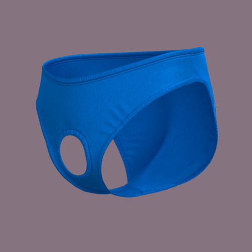 Nylon Spandex Pouchless Brief from Male Power Underwear