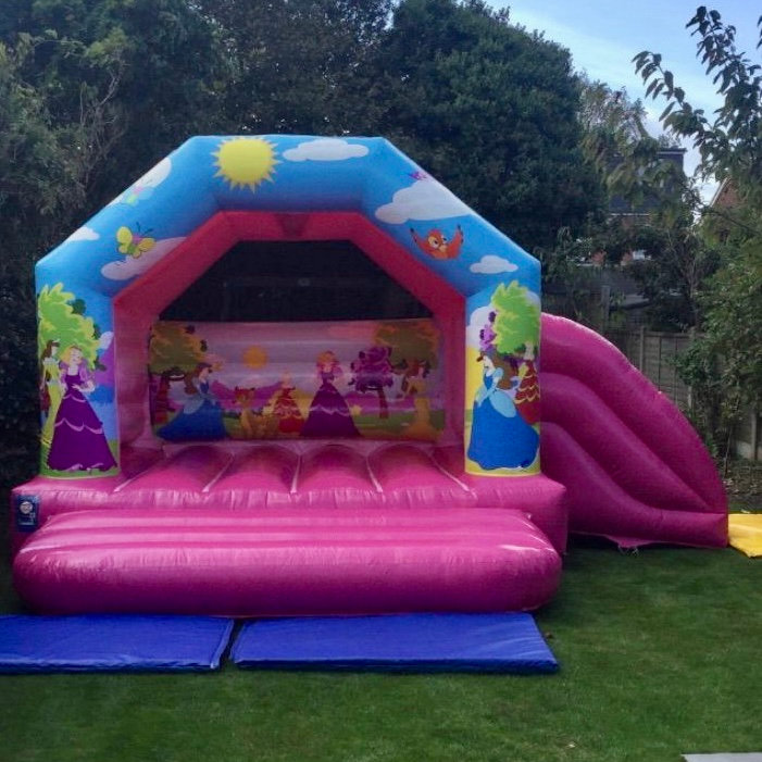 Princess Side Slide Castle