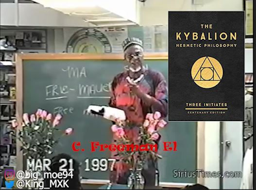 C. Freeman El - Speaks on Freemasonry