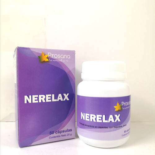 NERELAX / 50 Cápsulas | Prosana Ventas