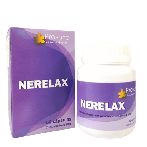 NERELAX / 50 Cápsulas | Prosana Ventas