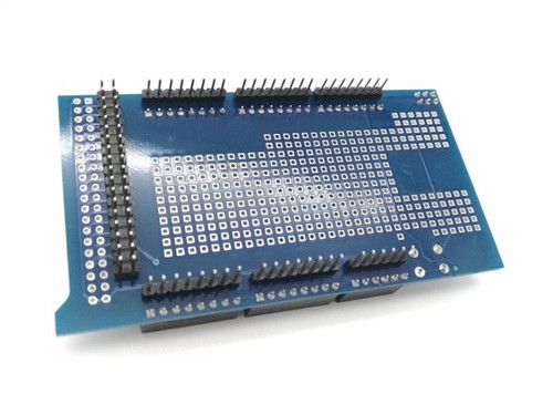 Prototype Shield V3.0 For Arduino Mega with breadboard | Technoventor