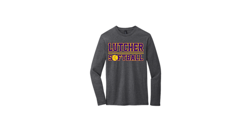 "Lutcher Softball" Long Sleeve Cotton Tee | MNM Services LLC