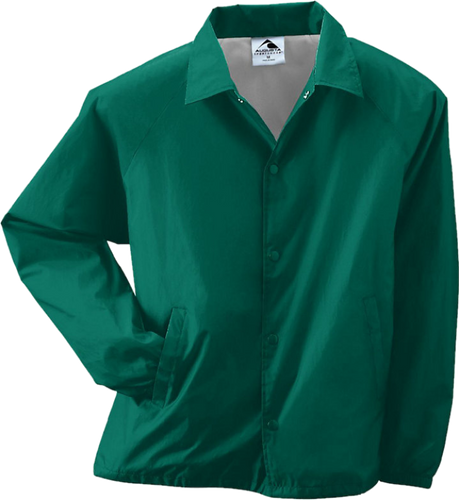 GES Adult Nylon Coaches Jacket/Lined - Embroidered | MNM Services LLC