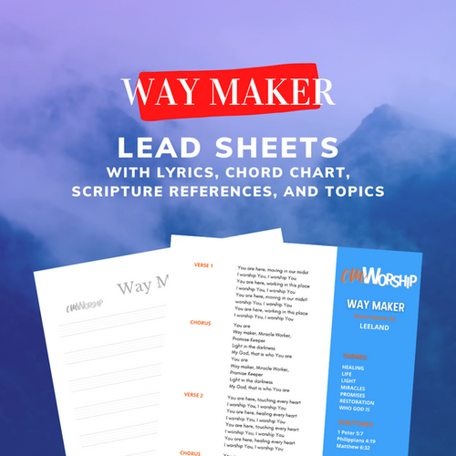 Way Maker: Lead Sheets | CMWorship