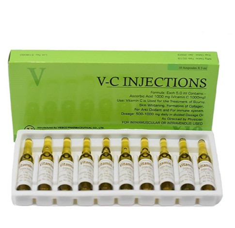 VITAMIN C 1000MG INJ (VITAMIN C / ASCORBIC ACID) | AllMedKart