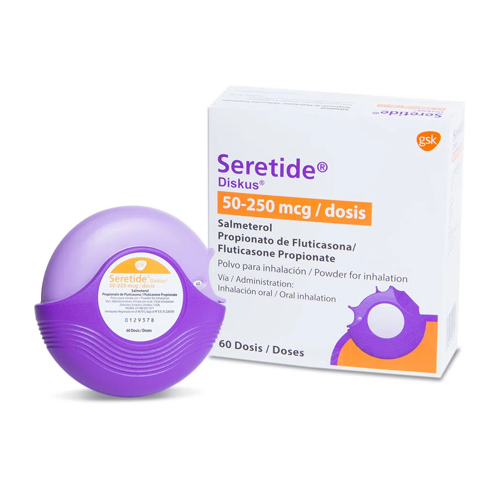 SERETIDE ACCUHALER (SALMETEROL/FLUTICASONE) | AllMedKart