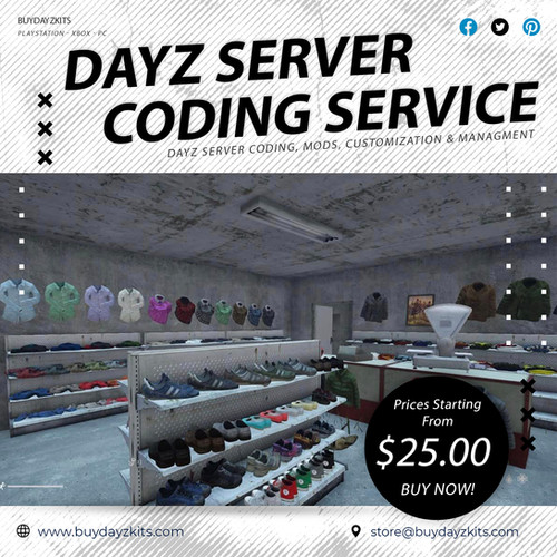 DayZ Server Setup, Coding & Modding | Buy Dayz Kits, dayz mod, dayz ...