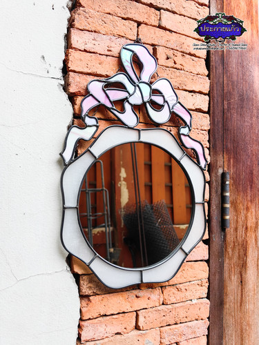 "Rococo Bow 1" Mirror | glassglitter