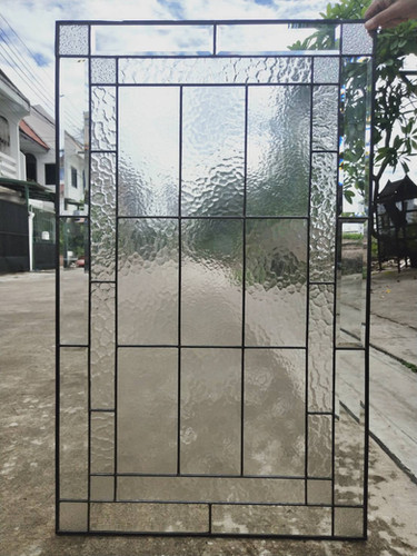 Clear Classic Panel D24 | glassglitter