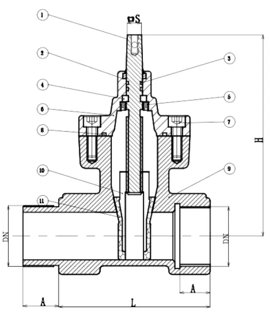 House Connection Valve MF Type | Aqua Fitting