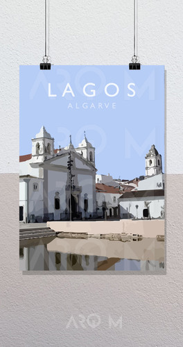 Poster Lagos, Portugal | IllustrArq M