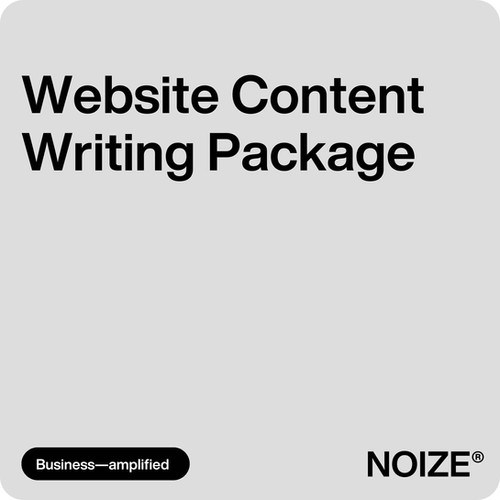 Website Content Writing Package | Noize
