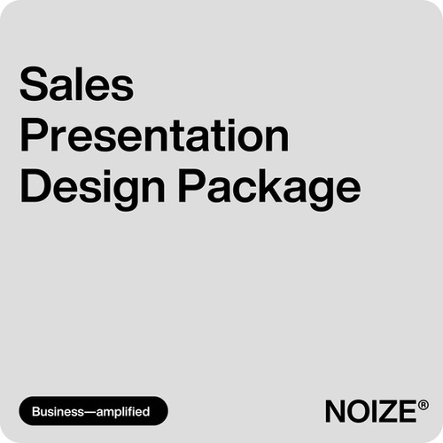 Sales Presentation Design Package | Noize
