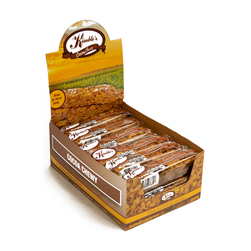 Cocoa Chewy (18 - 2.5 oz Bars) | Kimble's Candy