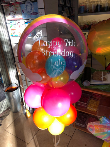 Personalised Stuffed Bubble Stand | Twinkle and Sparkle