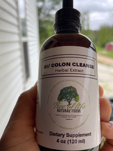 GI/ Colon Cleanse 4 oz Herbal Extract | Tree Of Life Natural