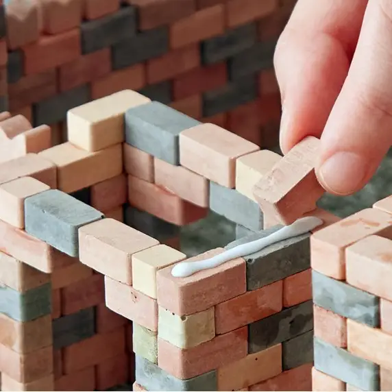 Mini Bricks Construction Set - Dragon's Castle | RVA NATURALS