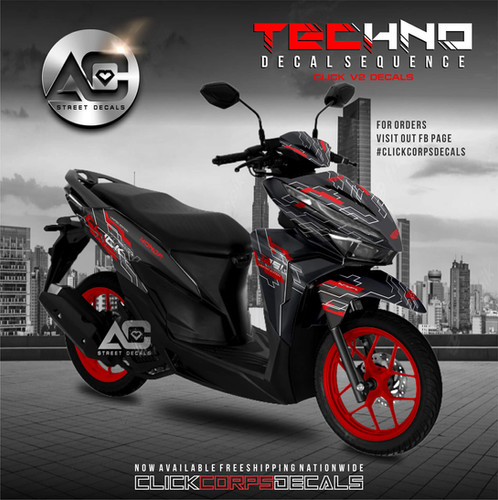 Click Techno Decals | ACLove Street Decals