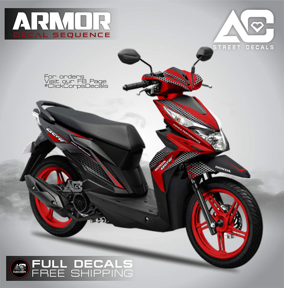 Beat Armor Decals | ACLove Street Decals