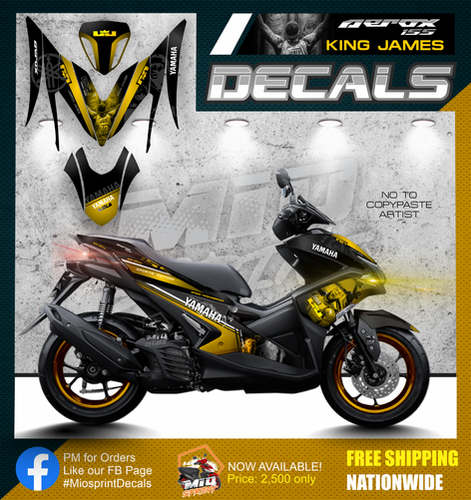 King James Decals | ACLove Street Decals