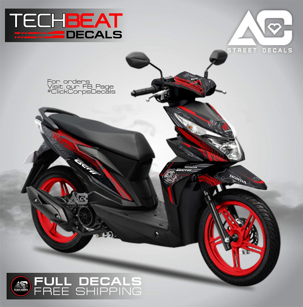 BEAT TECHBEAT DECALS | ACLove Street Decals