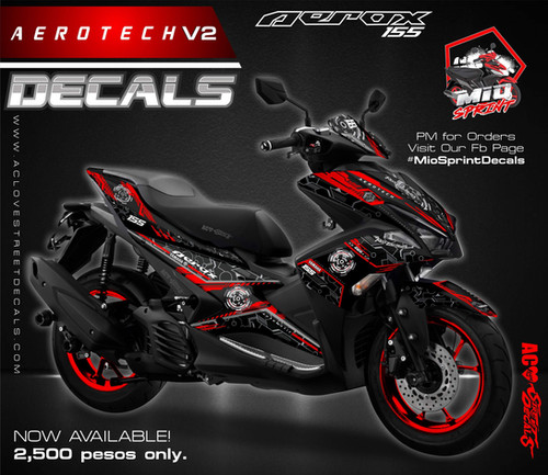 Aerotech V2 Decals | ACLove Street Decals