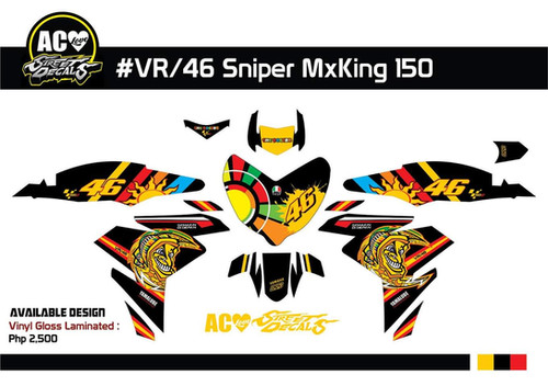 VR/46 Sun&Moon Decals | ACLove Street Decals