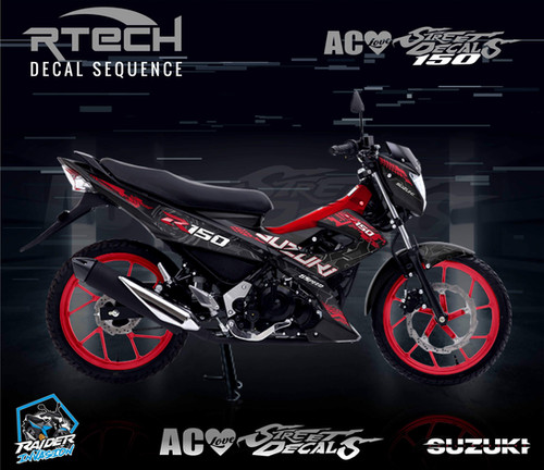 R150 RTECH Decal Sequence | ACLove Street Decals
