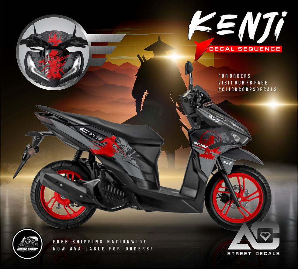 Click V3 Kenji Decals | ACLove Street Decals