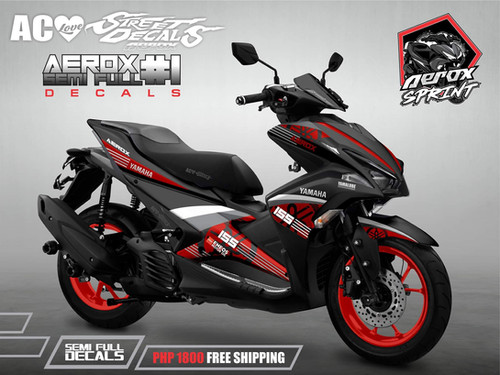 Aerox Semi Full Decals | ACLove Street Decals